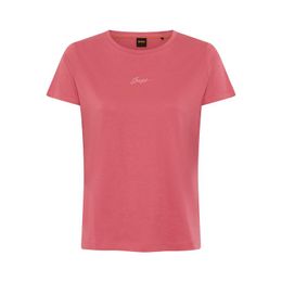 BOSS Orange Damen BOSS Orange T-Shirt &raquo;Elove Embro Premium Damenmode&laquo; mit Rundhals, Slim Fit M