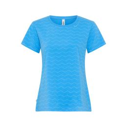 Ragwear Damen Kurzarmshirt &raquo;MINTTA ZIG ZAG O&laquo; mit Logoschriftzug XXL