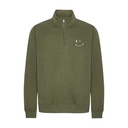 Clean Cut Copenhagen Herren Troyer &raquo; Patrick Half-Zip Sweatshirt&laquo; 1 Stk. L