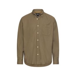 Camel Active Herren Camel Active Langarmhemd mit Button-Down-Kragen XXL, N-Gr
