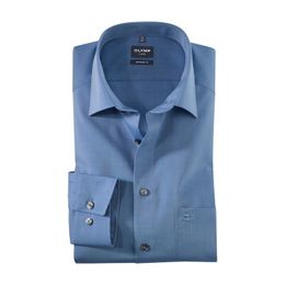 OLYMP Herren OLYMP Businesshemd &raquo;Luxor modern fit&laquo; blau 46, N-Gr
