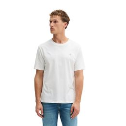 Marc O'Polo Marc O'polo Herren Marc O'Polo T-Shirt Logo-T-Shirt aus Bio-Baumwolle wei&szlig; XXXL (58)