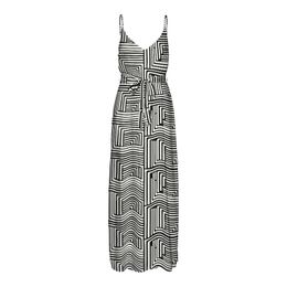 V&eacute;ro Moda Vero Moda Damen Spaghettikleid &raquo;VMEASY JOY SLIT MAXI V-NECK DRESS WV GA&laquo; Viskose, regular fit schwarz S, N-Gr