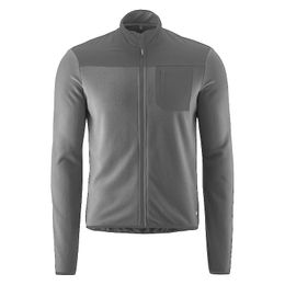 Gonso Herren Radtrikot &raquo;Adventure Jersey Fleece M&laquo; Herren Fahrradtrikot langarm, weiches Fleece-Material, Full-Zip Trikot XXL