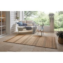 NORTHRUGS Teppich &raquo;Granado&laquo; rechteckig 6 mm H&ouml;he In- und Outdoor, Sisal Optik, Robust, Pflegeleicht, Flachgewebe beige Polypropylen (PP)