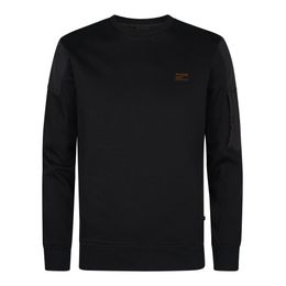 PETROL INDUSTRIES Sweatshirt Herren Gr&ouml;&szlig;e L schwarz