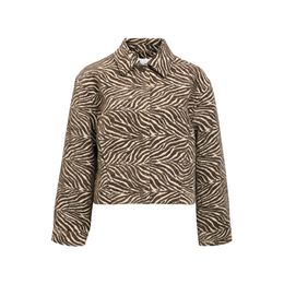 Object Jacke 'OBJThea' Damen Gr&ouml;&szlig;e XL creme / dunkelbraun Sommerjacke