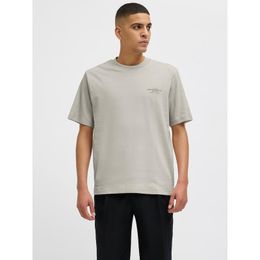 Jack & Jones Jack & Jones Herren Rundhalsshirt &raquo;JPRBLACHAD BRANDING SS CREW NECK TEE SN&laquo; beige XS