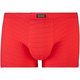 Bruno Banani Herren Retro Pants mit elastischem Bund rot 5M