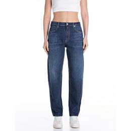 Replay Damen High-waist-Jeans &raquo;KEIDA&laquo; im Balloon Fit blau 33, L&auml;nge 32