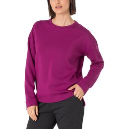 Timezone Sweatshirt in Pink - 65% | Gr&ouml;&szlig;e M | Damen-sweatshirts-jacken
