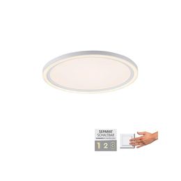 Just Light LED-Deckenleuchte in Wei&szlig; - &Oslash; 40 cm - 46% | Haengeleuchten-deckenleuchten