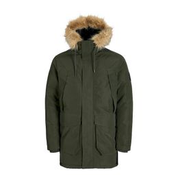 Jack & Jones PlusSize Jack & Jones Plussize Herren Jack & Jones PlusSize Parka &raquo;JJCAMP FAUX FUR PARKA PLS&laquo; mit Kapuze 5XL