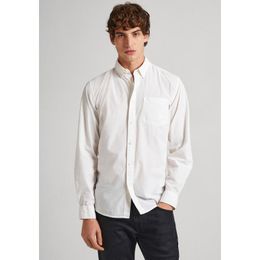Pepe Jeans Damen Langarmhemd &raquo;Pepe Hemd PRINCE&laquo; wei&szlig; M, N-Gr
