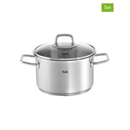 Fissler 2tlg. Set: Edelstahl-Kochtopf "Profi Collection " - &Oslash;16 cm - 32% | Kochgeschirr