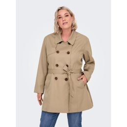 Only Carmakoma Damen Only CARMAKOMA Trenchcoat &raquo;CARVALERIE TRENCHCOAT OTW&laquo; beige L