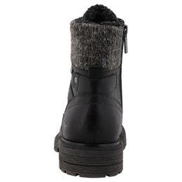Mustang Shoes Damen Winterstiefelette &raquo;Bienke&laquo; Winterboots mit TEX-Membrane schwarz 36