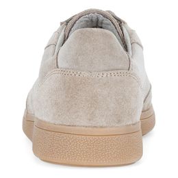 Pius Gabor Herren Sneaker , Freizeitschuh, Schn&uuml;rschuh, Halbschuh mit Perforation, G-Weite beige 10 (44,5)
