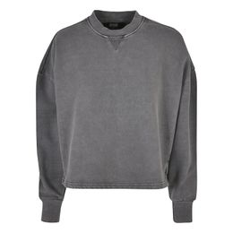 Urban Classics Damen Urban Classics Sweater &raquo; Damen Ladies Heavy Terry Garment Dye Crewneck&laquo;, 1 Stk. XS
