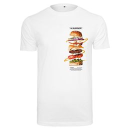 MisterTee Herren MisterTee T-Shirt &raquo;MisterTee Herren A Burger Tee&laquo; 1 Stk. 4XL