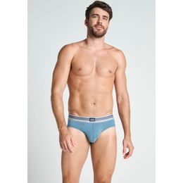 Jockey Herren Slip &raquo;Cotton Stretch&laquo; 3er Pack, ohne Eingriff, elastisch, bequem blau XXL
