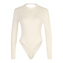 Nasty Gal Petite Shirtbody Damen Gr&ouml;&szlig;e S creme