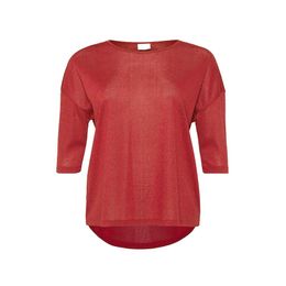 Only Carmakoma Shirt 'CARSILVERY GLAMOUR' female Red size M