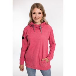 DEPROC Active Damen DEPROC Active Kapuzensweatshirt &raquo;SWEAT ALBERTA WOMEN&laquo;, aus funktionalem Piqu&eacute;-Fleece lila 40 (M)