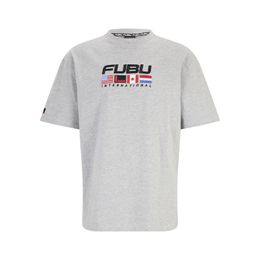 Fubu Damen T-Shirt &raquo; FBMQ12121GRY1 Corporate Intnl T-Shirt&laquo; 1 Stk. S