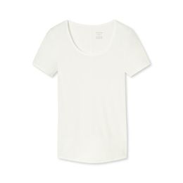Schiesser Damen Kurzarmshirt &raquo;Personal Fit&laquo; Rundhalsausschnitt, Single Jersey, ohne st&ouml;rende Seitenn&auml;hte beige M