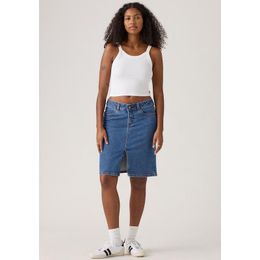 Levi's Levi's Damen Jeansrock &raquo;LOW MIDI SKIRT ME&laquo; mit Schlitz f&uuml;r mehr Bewegungsfreiheit 26