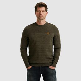PME-Legend Pme Legend Herren PME LEGEND Strickpullover mit Strick-Muster 5XL