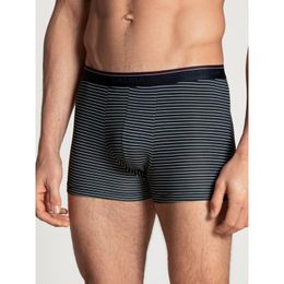 Calida Herren Calida Boxershorts &raquo;Natural Benefit&laquo; 3er Pack, Single Jersey-Qualit&auml;t, elastisch blau XXL (58/60)