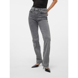 V&eacute;ro Moda Vero Moda Damen Gerade Jeans &raquo;VMTESSA HR STRAIGHT JEANS RA206 GA NOOS&laquo; blau 26, L&auml;nge 30