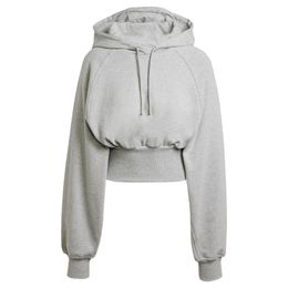adidas by Stella McCartney Athletic Sweatshirt ' Cropped' female Grey size S