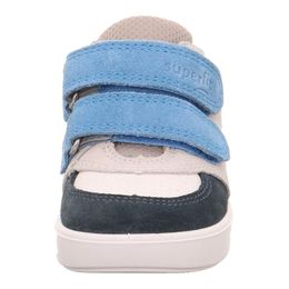 Superfit M&auml;dchen Klettschuh &raquo;SUPIES WMS: mittel&laquo; Sneaker, Freizeitschuh im Retro Look, Gr&ouml;&szlig;enschablone zum Download blau 23