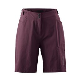 Gonso Damen Fahrradhose &raquo;Adventure Shorts W&laquo; Strapazierf&auml;hig und formstabil 40, Normalgr&ouml;&szlig;en