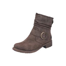 Rieker Stiefelette Damen Gr&ouml;&szlig;e 36 braun Winterschuhe