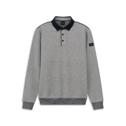Bugatti Herren Bugatti Polokragenpullover &raquo;Modern Fit&laquo; mit Druckkn&ouml;pfen L