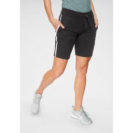 H.I.S. H.I.S Damen Shorts Rei&szlig;verschlusstaschen an den Seiten f&uuml;r sichere Aufbewahrung schwarz 36, N-Gr