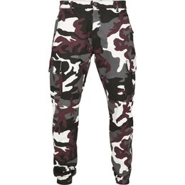 Urban Classics Herren Urban Classics Cargohose &raquo; Herren Camo Cargo Jogging Pants 2.0&laquo; 36, Normalgr&ouml;&szlig;en