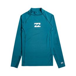 Billabong Jungen Rash Guard &raquo;Waves All Day&laquo; blau M