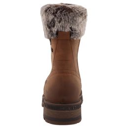 Mustang Shoes Damen Winterstiefelette &raquo;Darleen&laquo; Winterboots mit Fellimitatkragen 40