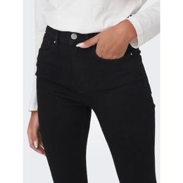 Only Damen Only Skinny-fit-Jeans &raquo;ONLMILA HW SK ANK DNM BJ380 NOOS&laquo; schwarz 25, L&auml;nge 30