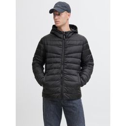 Jack & Jones Jack & Jones Herren Steppjacke &raquo;JJWEST LIGHT PUFFER HOOD&laquo; mit Kapuze schwarz L