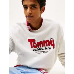 Tommy Jeans Herren Sweatshirt &raquo;BOUCLE&laquo;, Relaxed fit mit Rundhalsausschnitt L