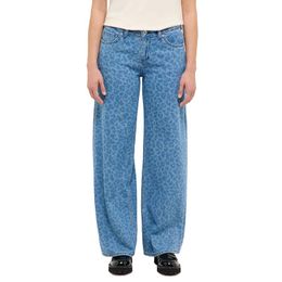 Mustang Damen Mustang Weite Jeans &raquo;Damen Style Medley Wide Leg&laquo; 32, L&auml;nge 32