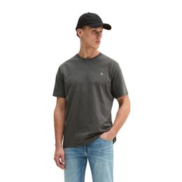 Marc O'Polo Marc O'polo Herren Marc O'Polo T-Shirt Logo-T-Shirt aus Bio-Baumwolle grau S (48)