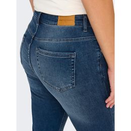 Only Carmakoma Damen Only CARMAKOMA Bootcut-Jeans &raquo;CARWILLY HW FLARED DNM TAI021 NOOS&laquo; blau 46, L&auml;nge 32
