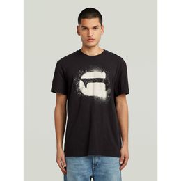 G-Star Raw G-Star Herren G-STAR T-Shirt &raquo;Spray G Logo T-Shirt&laquo; XS